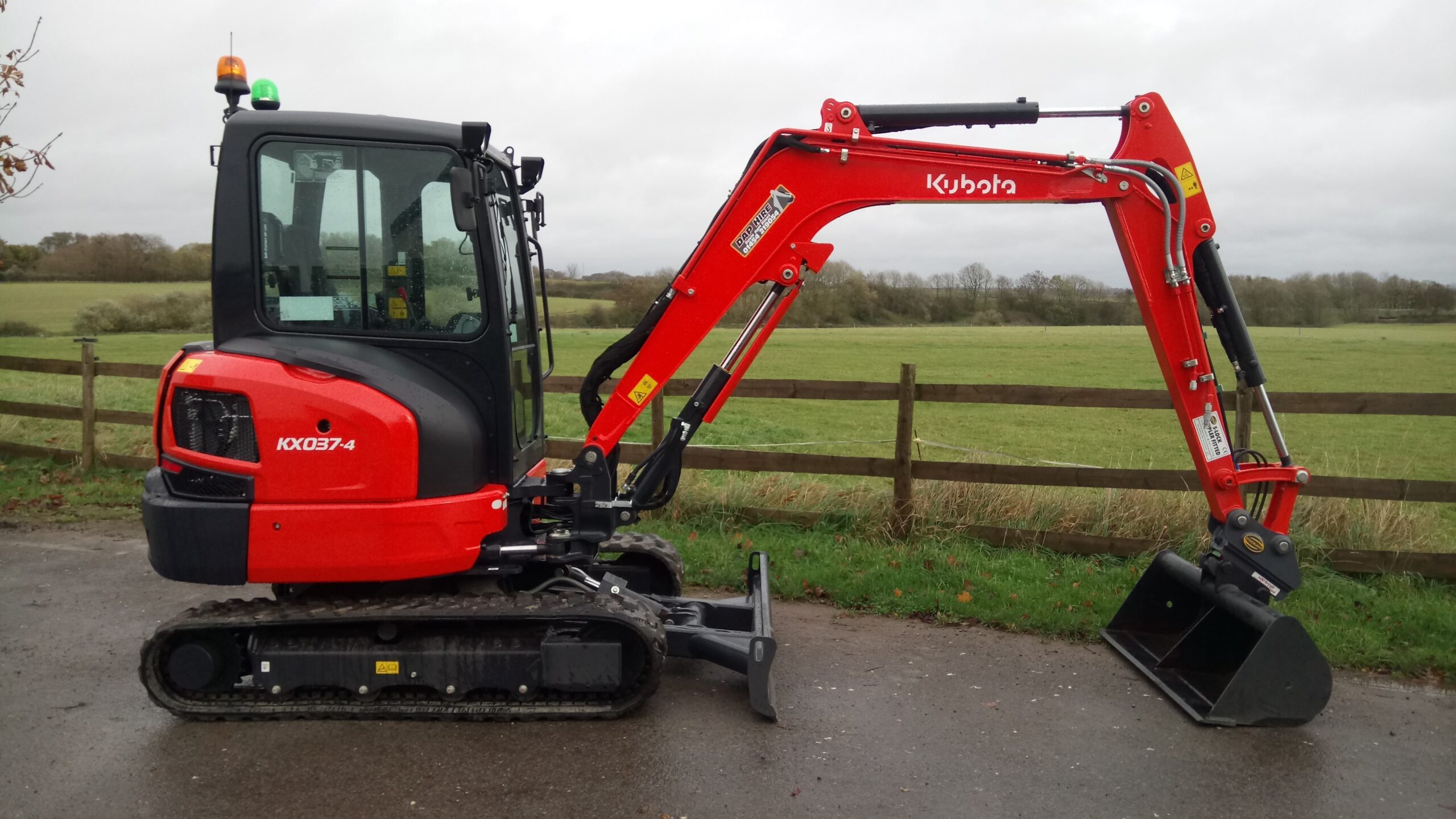 Excavation - 08 - Kubota KX37-4 4T Excavator | DAP HIRE