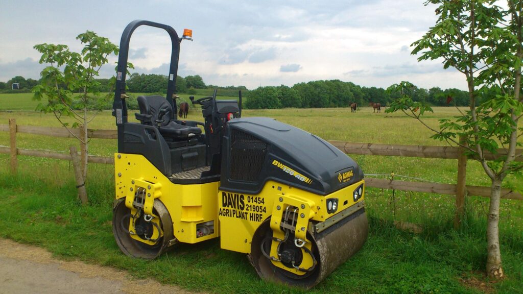 Compaction - 2 - BW120 AD-5 Bomag 1200mm Tandem Vibratory Roller | DAP HIRE